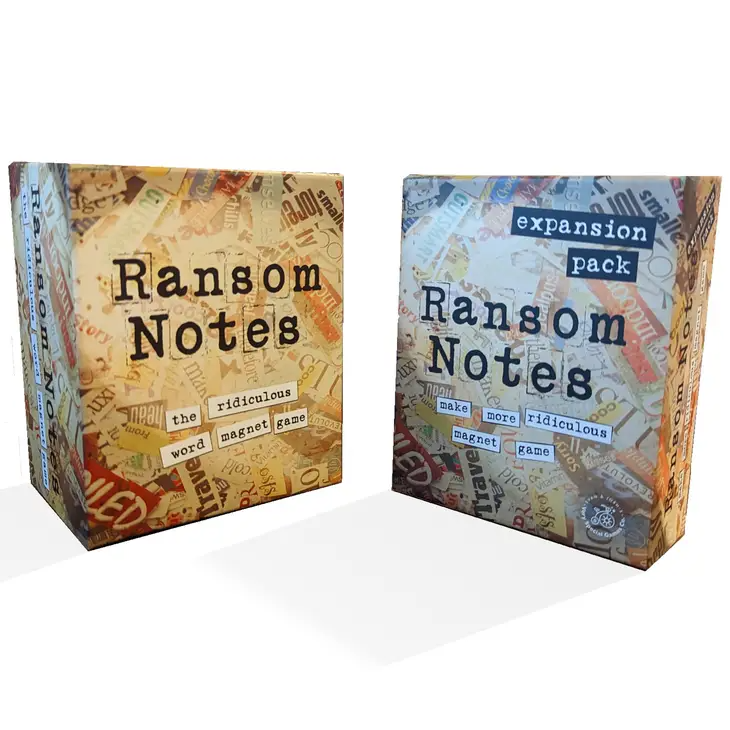Ransom Notes: Original & Expansion Pack Bundle – Level One Game Shop
