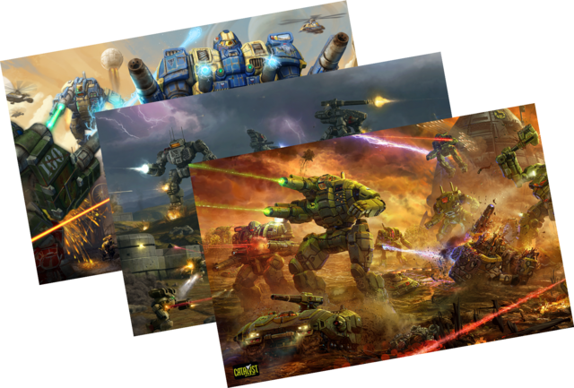 BattleTech: Supersize Poster Set – Level One Game Shop