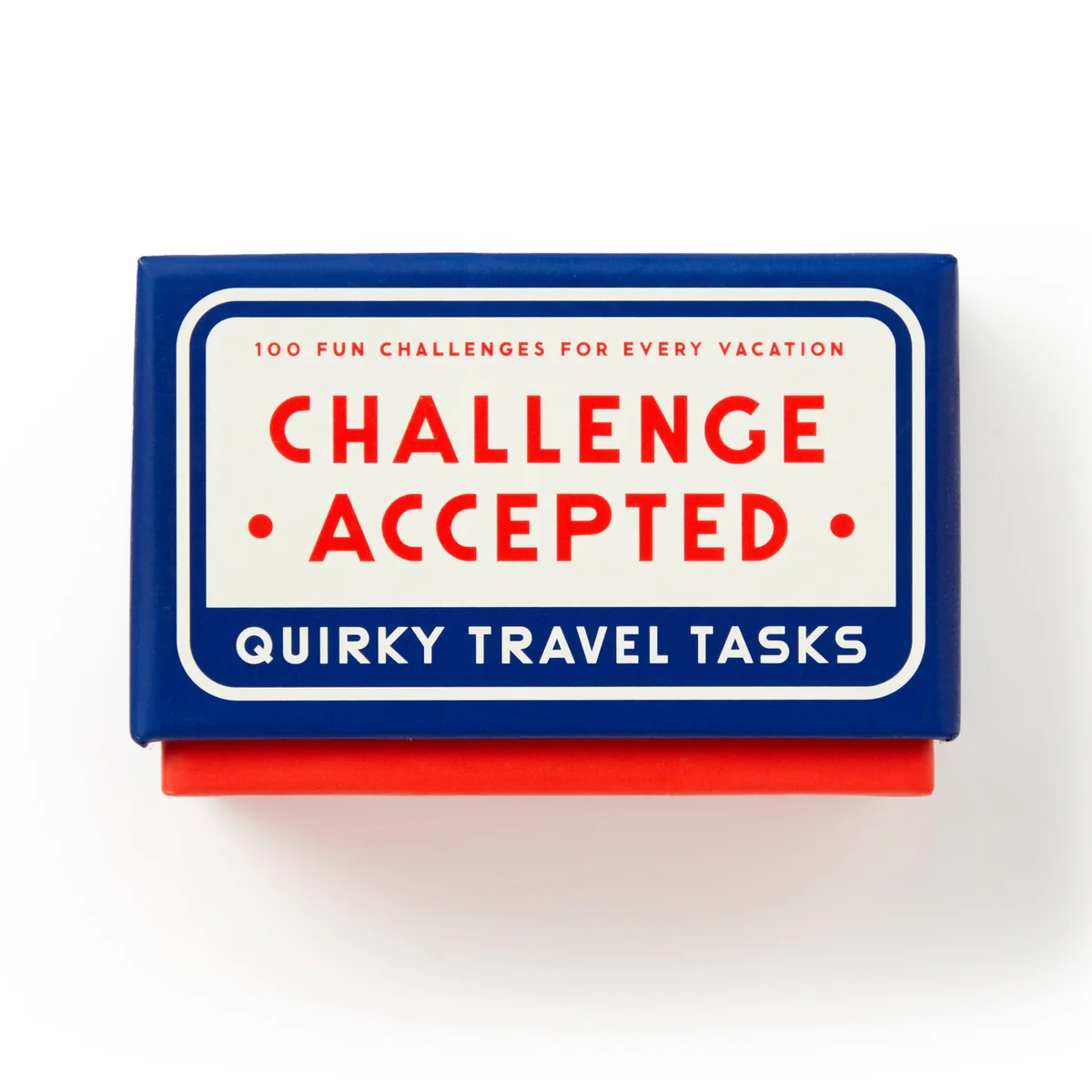 Challenge Accepted Travel Tasks Card Deck – Level One Game Shop