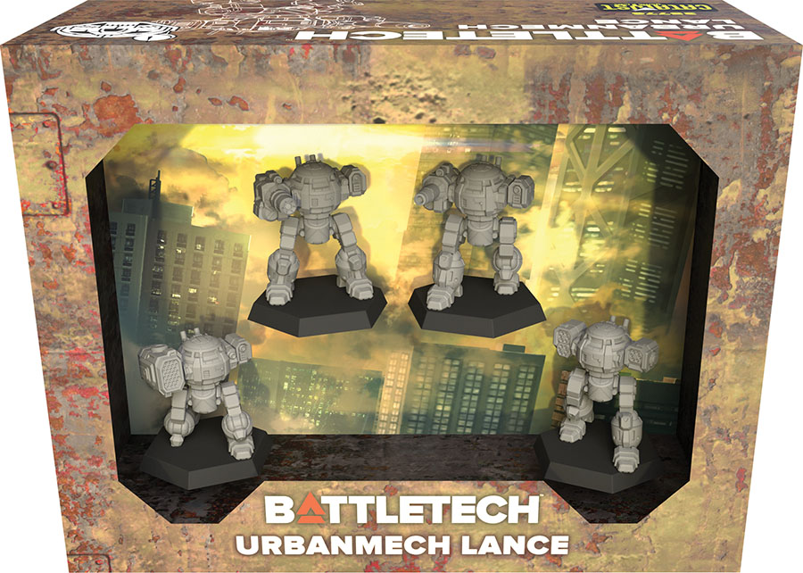 BattleTech: Miniature Force Pack - UrbanMech Lance – Level One Game Shop