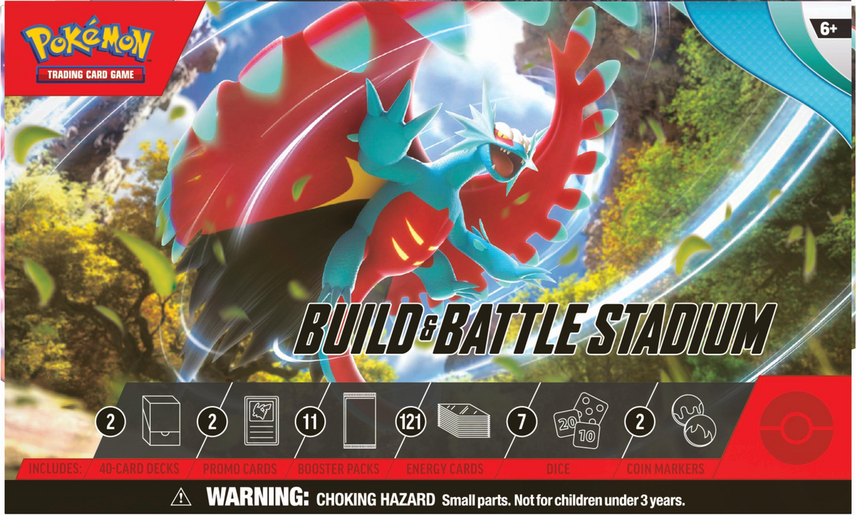 Pokemon TCG: Scarlet & Violet - Paradox Rift - Build & Battle Stadium ...