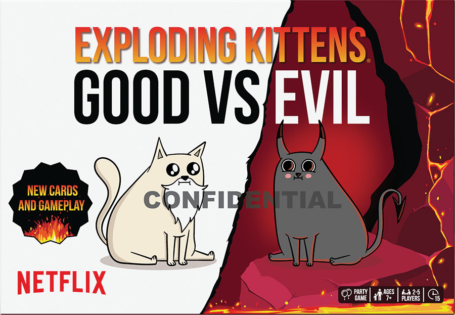 Exploding Kittens: Good vs Evil – Level One Game Shop