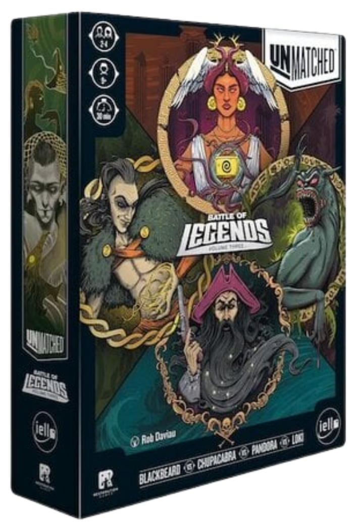 Unmatched: Battle of Legends, Vol. 3 - Pandora, Loki, Blackbeard, Chup ...