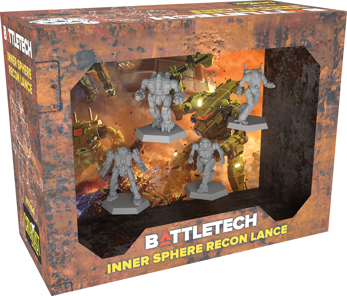 BattleTech: Inner Sphere Recon Lance Force Pack – Level One Game Shop