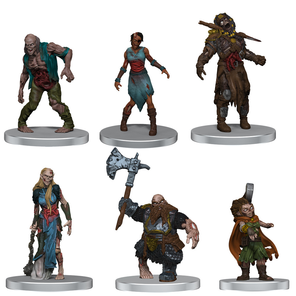 D&D Icons of the Realms: Undead Armies - Zombies - Painted – Level One ...