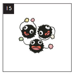 The Laughing Crow: Sticker - Soot Sprites (Spirited Away/Totoro ...