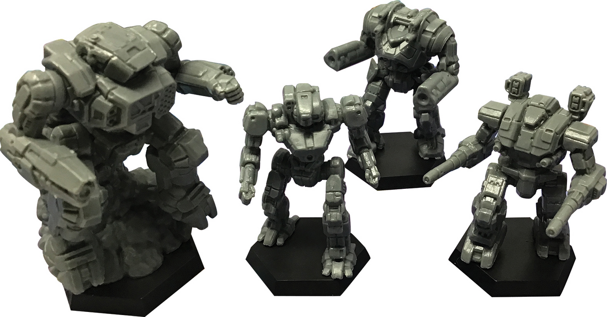 BattleTech: Miniature Force Pack - Northwind Highlander Command Lance ...