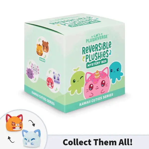 Plushiverse: Blind Box Reversible Plushies 3in - Kawaii Cuties – Level ...