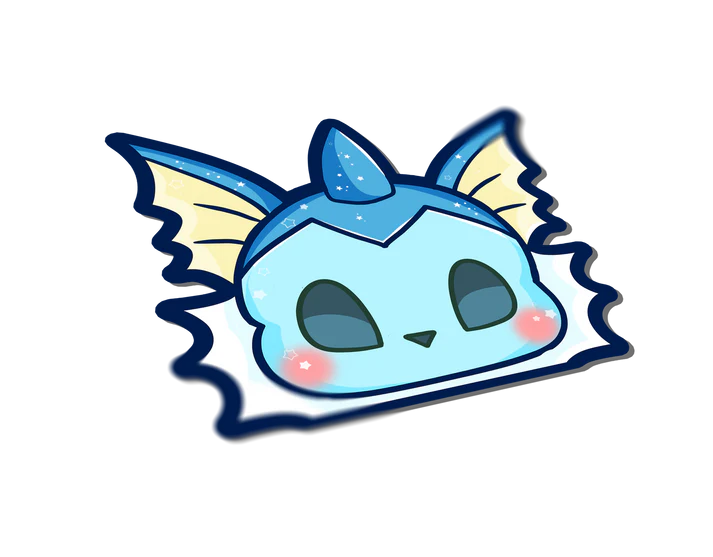 Naytendo: Pokemon Vaporeon Eeveelution Peeker – Level One Game Shop