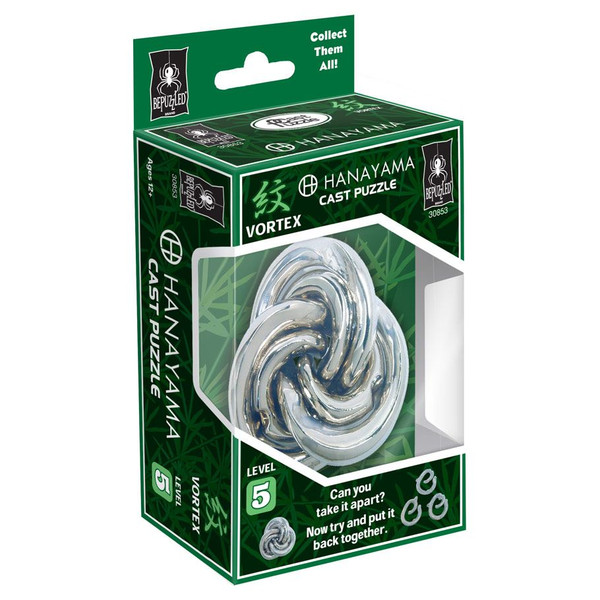 Hanayama Puzzle: Vortex - Level 5 – Level One Game Shop