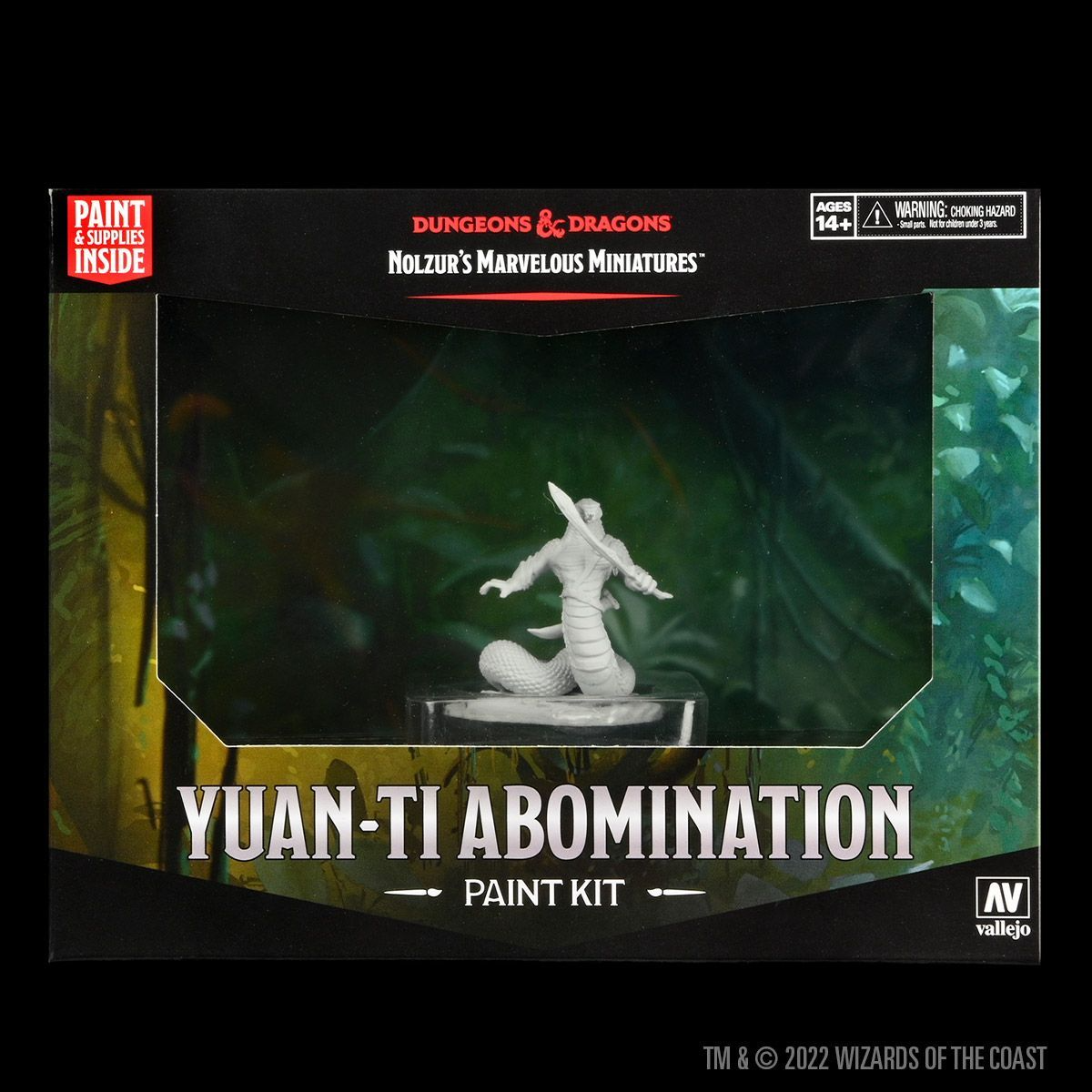 D&D Nolzur's Marvelous Miniatures: Yuan-Ti Abomination - Paint Kit ...