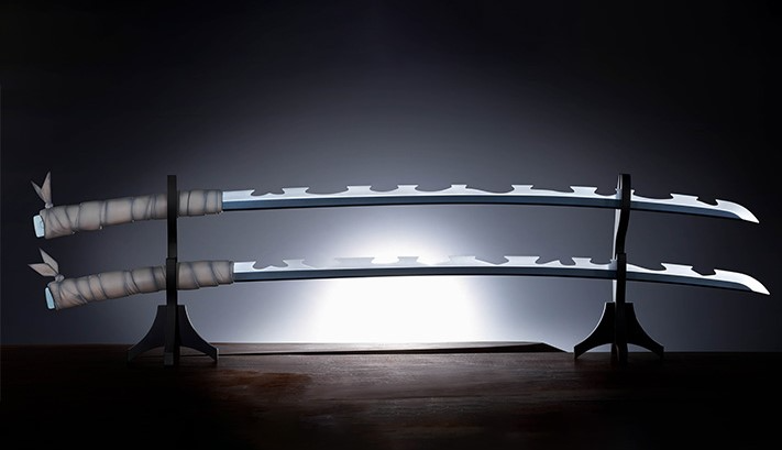 Demon Slayer - Nichirin Sword (Inosuke Hashibira) Bandai Spirits Prop ...