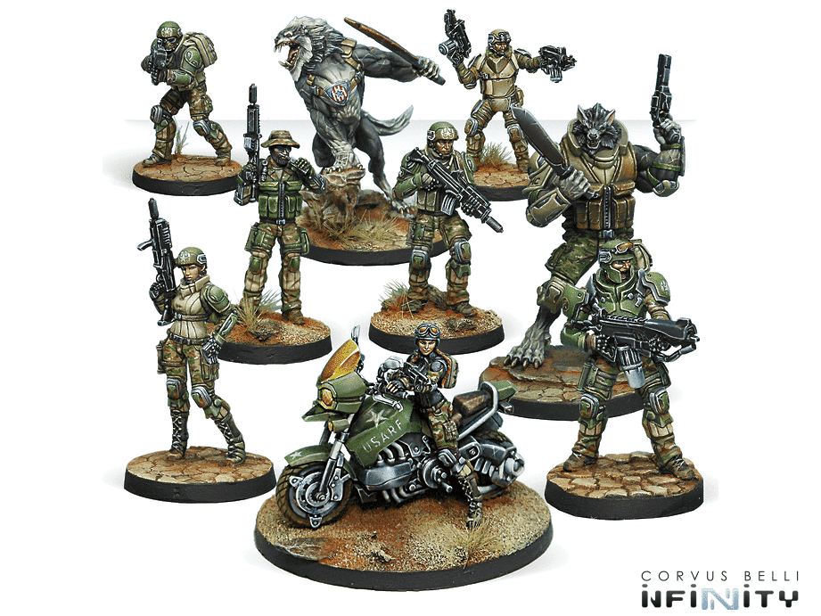 Infinity: US Ariadna Army Pack – Level One Game Shop