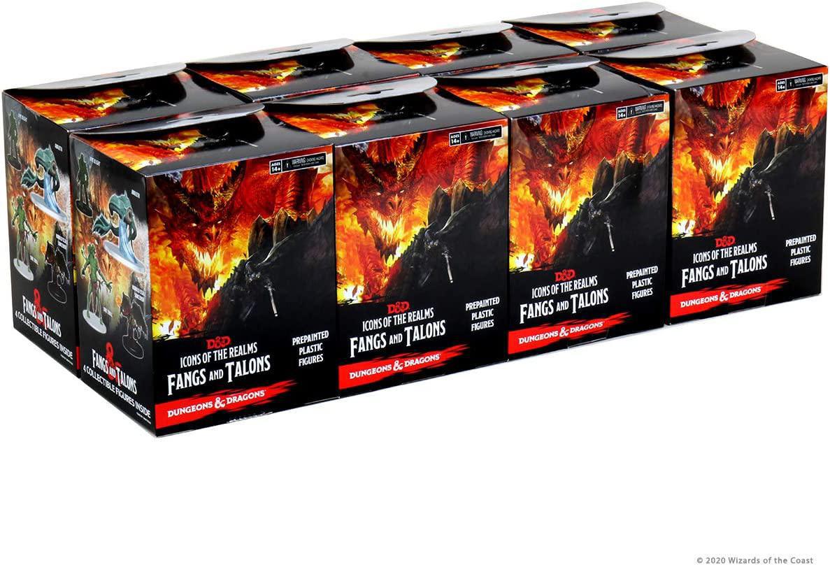 D&D Icons of the Realms: Fangs and Talons - Booster Brick (8) – Level ...