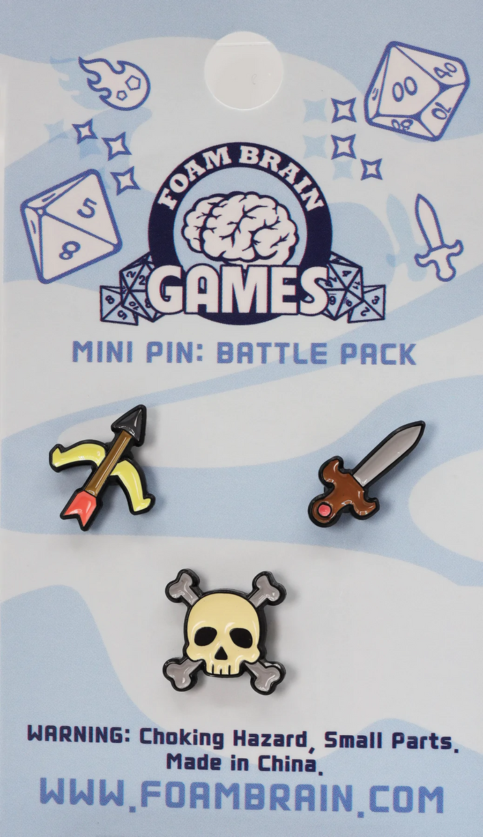 Foam Brain Games: Mini Pins - Battle Pack – Level One Game Shop