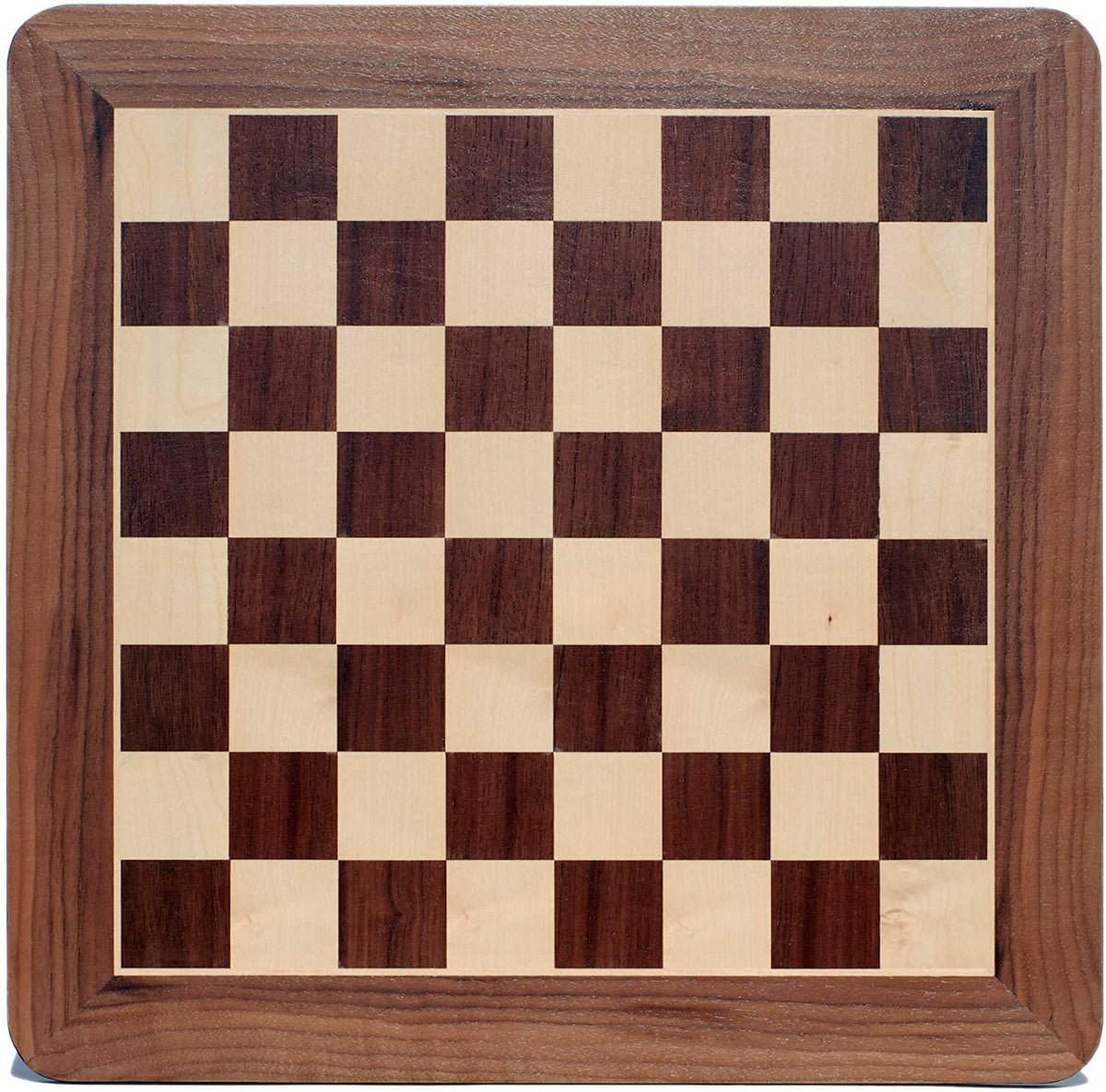 Wood Expressions: Grand Chess Board - 21-inch Walnut with Rounded Corn ...