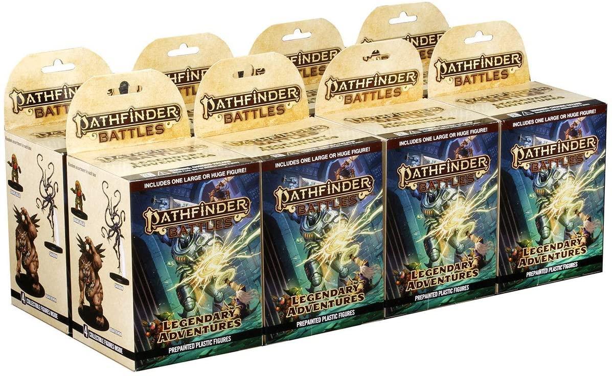 Pathfinder Battles Miniatures: Legendary Adventures - Booster Brick (8 ...